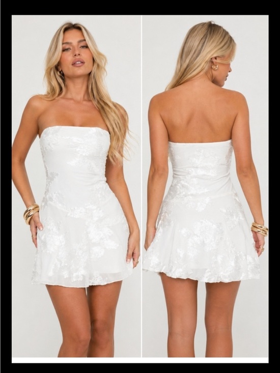 Princess Polly | Dresses | Princess Polly Meadow Of Dreams Strapless ...